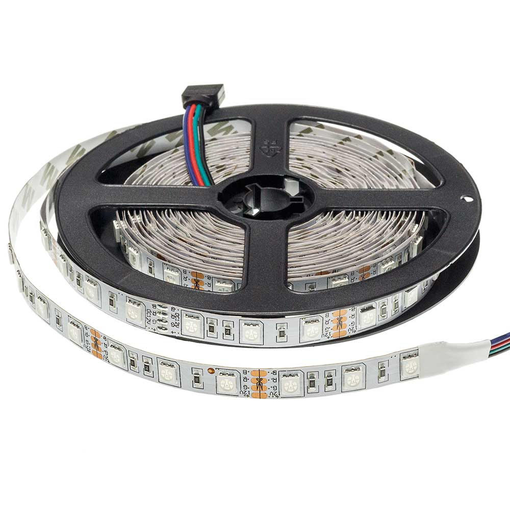 Banda LED 24V 5050 60 SMD/m RGB interior - optonica.ro
