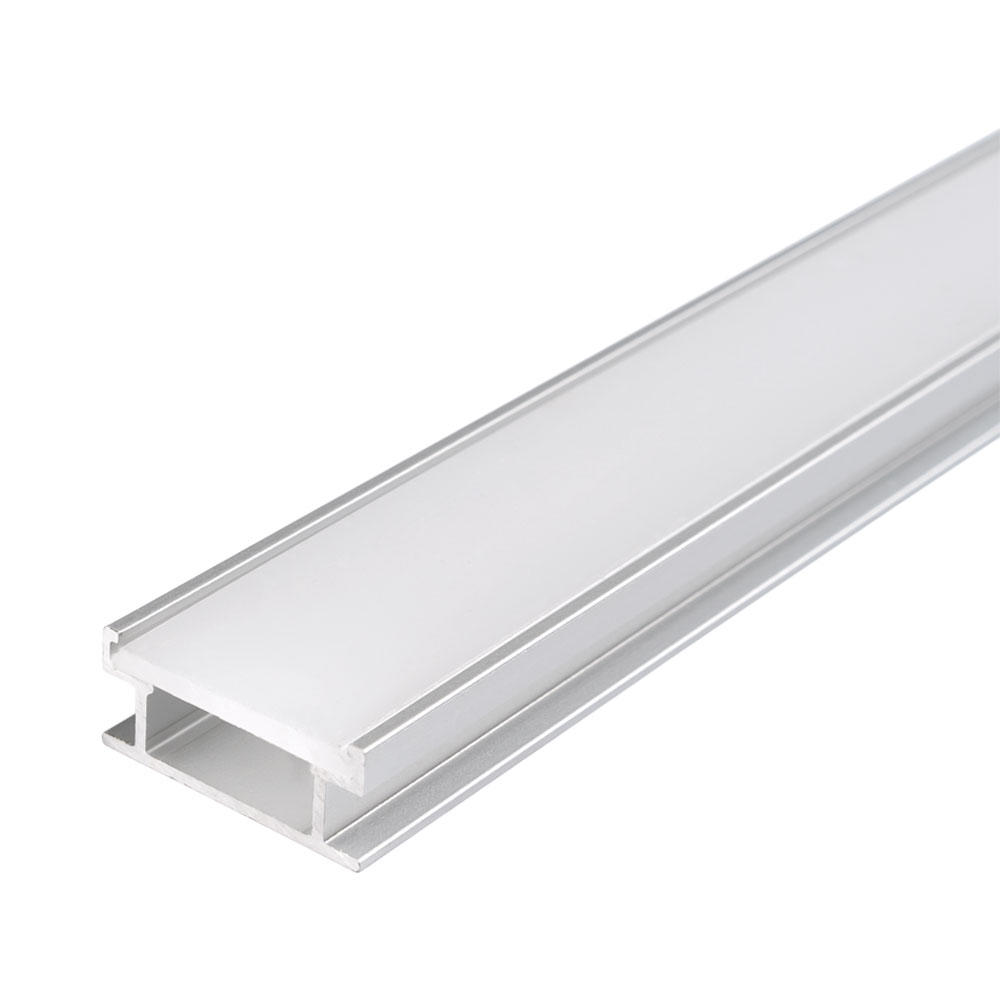 Profil aluminiu banda LED gri L=2m - optonica.ro