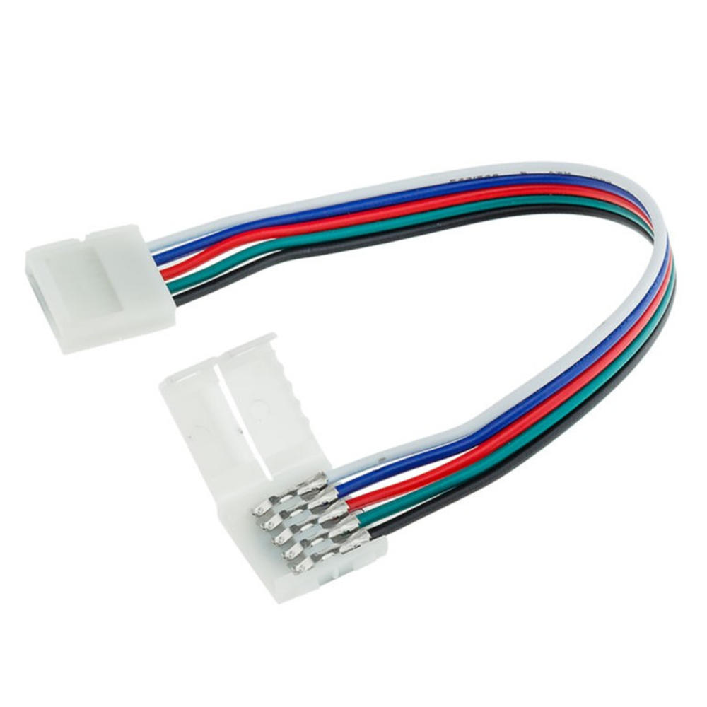 Conector flexibil banda LED RGB+WH - optonica.ro